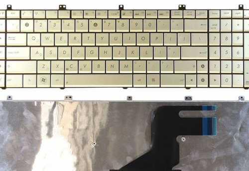 Клавиатура для ноутбука Asus N55 N55S N75 N75S сер