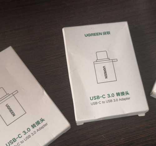 Переходник адаптер ugreen Type C к USB 3,0 новый