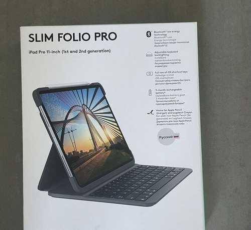 Чехол Logitech Slim Folio for iPad Pro 11-inch