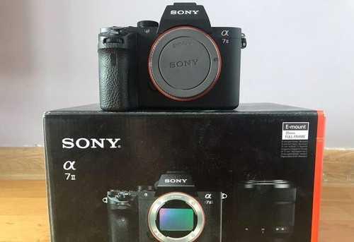 Sony A7 ii body (как новый) + 2 аккумулятора