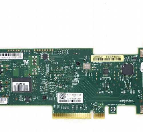 Контроллер LSI megaraid SAS 9240-8i PCI-E8x