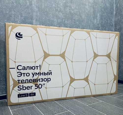 Телевизор SMART TV Sber 50"(127 см), UHD 4K