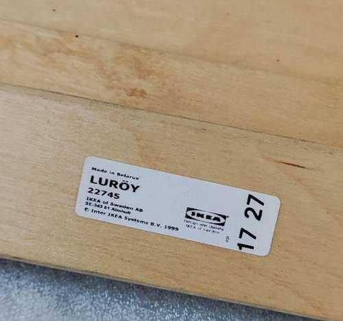 Ламели IKEA для кровати