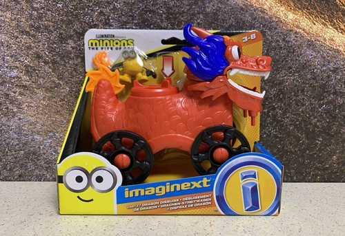 Новый набор Imaginext Миньон и карета-дракон