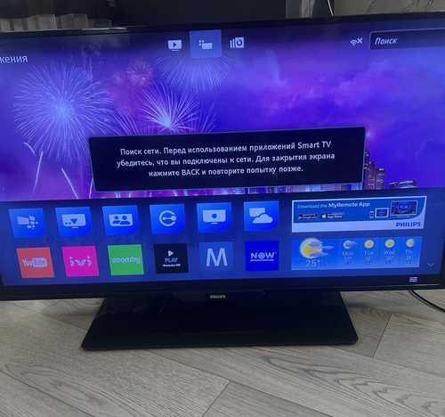 Телевизор philips 40 c SmartTV