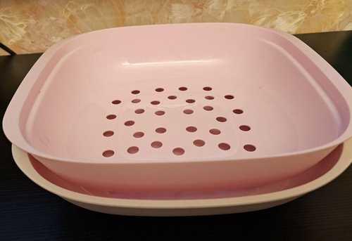 Чаша Tupperware Аллегро, 25x25x6,6, 2 пр