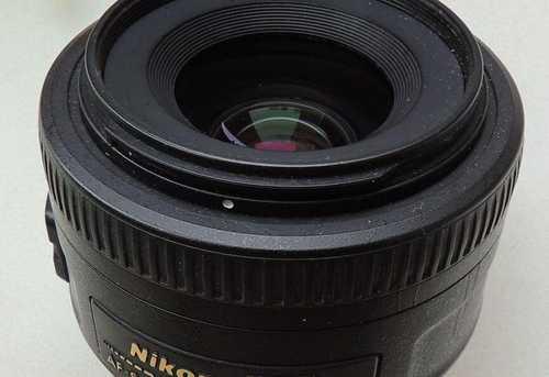 Nikon Nikkor 35 mm 1.8G. Без автофокуса