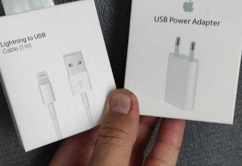 Зарядное устройство + кабель для iPhone