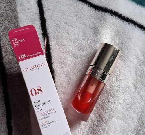 Clarins масло для губ 08