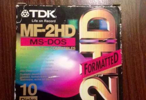 Новые дискеты TDK MF-2HD