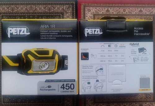 Фонарь налобный petzl Aria 1R 450 лм