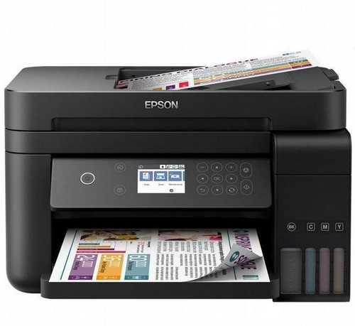 Мфу струйное Epson L6170 (C11CG20404)