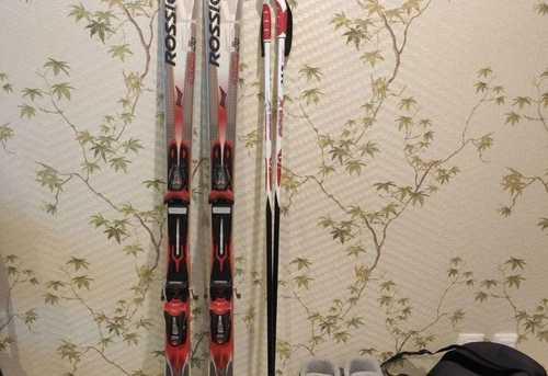 Горные лыжи комплект Rossignol р.39-40