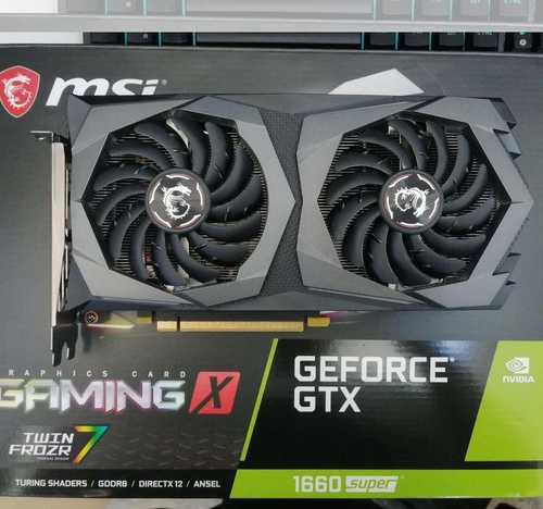 Видеокарта gtx 1660 super gaming x