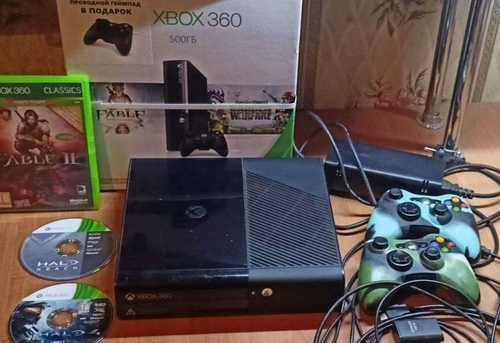 Игровая приставка Xbox 360 на 500 Гб