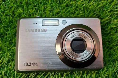 Компактный фотоаппарат Samsung ES55 + кабель, блок