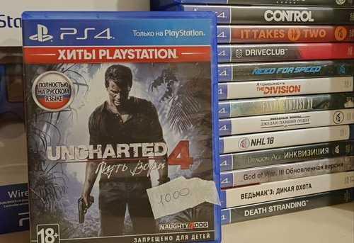 Uncharted 4 — игра для приставки PS4