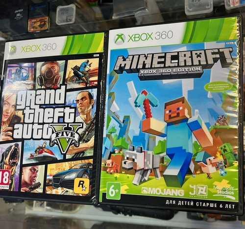 GTA и Minecraft на Xbox 360