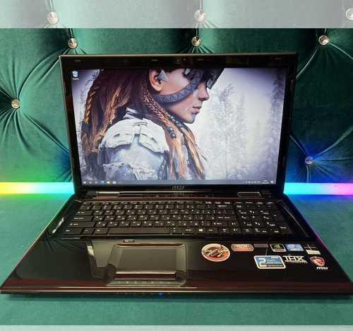 Игровой MSI Apache 17,3 i5 GTX SSD 12GB