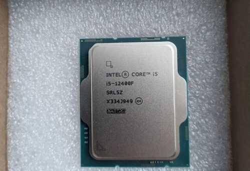 Новый процессор intel core i5 12400f oem