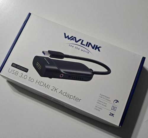 Графический адаптер Wavlink WL-UG3501H