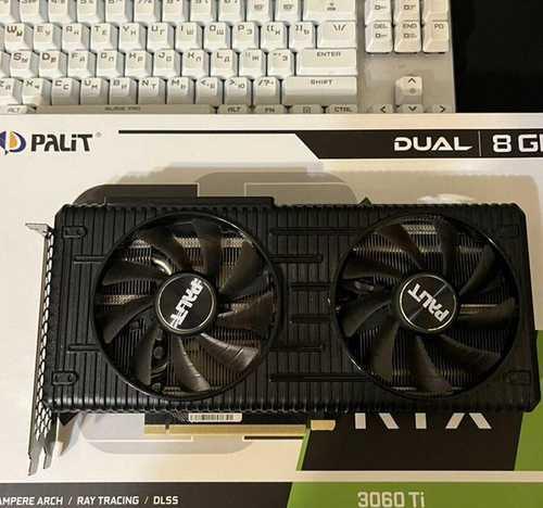 Видеокарта Palit RTX 3060 TI Dual