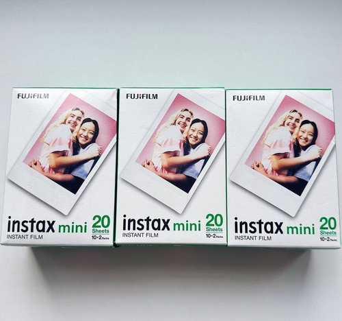 Картриджи для instax mini 10, 20 штук