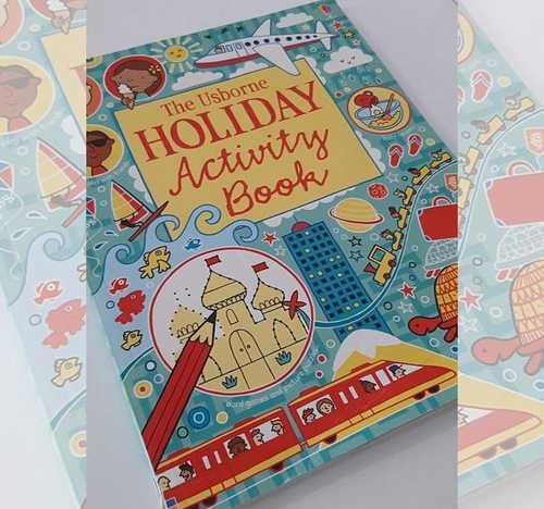 Книга на английском Holiday Activity Book