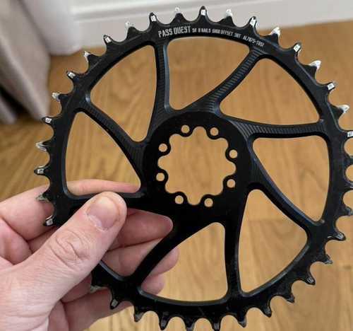 Звезда PassQuest 38t под 8 болтов sram