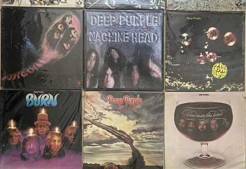 Deep Purple оригинальные виниловые пластинки