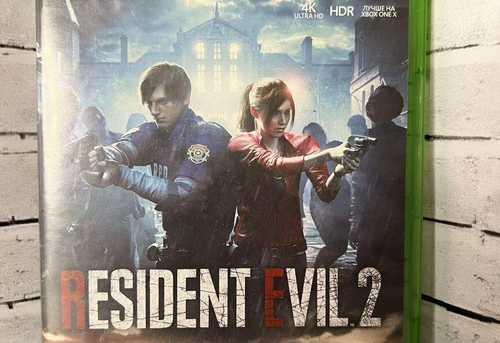 Игра для xbox ONE Resident Evil 2