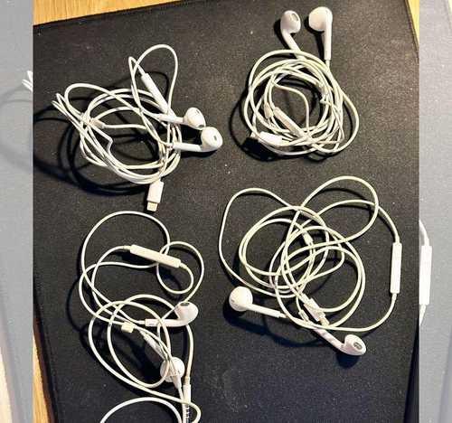 Наушники Apple earpods lightning и 3.5 мм