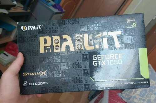 Коробка от GeForce gtx 1050 palit