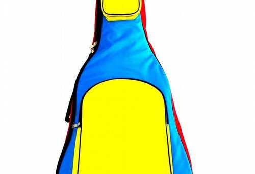 MZ-ChGC-3red/blue/yel Чехол для классической гита