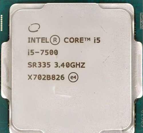 Intel core i5 7500