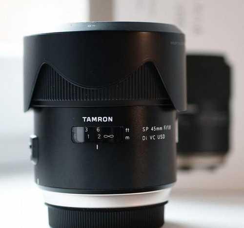 Tamron sp 45mm f 1.8 di vc usd