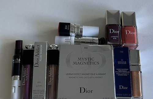 Dior косметика помады, тени, лаки