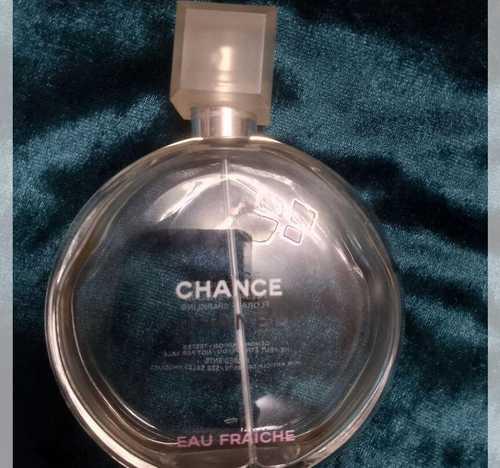 Chanel chance eau fraiche флакон с остатком