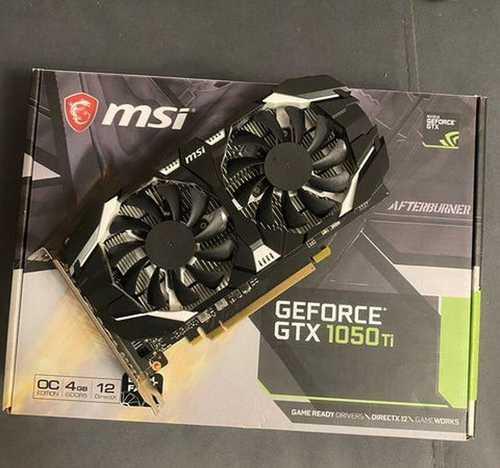 Nvidia Msi GeForce GTX 1050 Ti 4GB