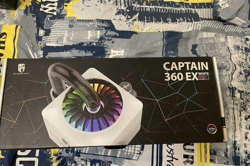 Водяное охл процессора Deepcool Captain 360 white
