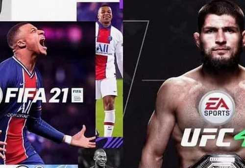 FIFA 22, FIFA 23, UFC 3, UFC 4 для PS4 / PS5