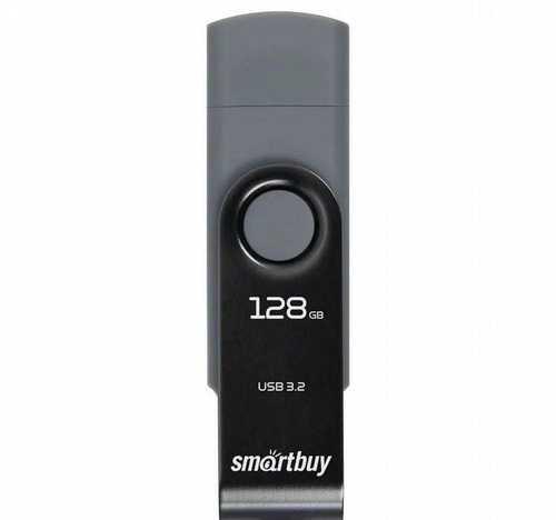 Флеш-накопитель SMART Buy Twist Dual (USB Type-C + USB Type-A) USB 3.0 128GB