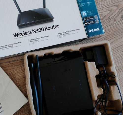 Wifi роутер d-link wireless n300 router