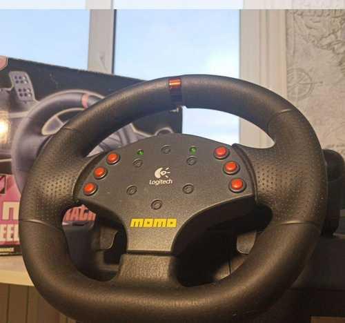 Игровой руль Logitech Momo racing