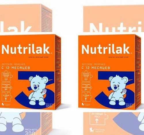 Nutrilak c 12 мес, 2 пачки