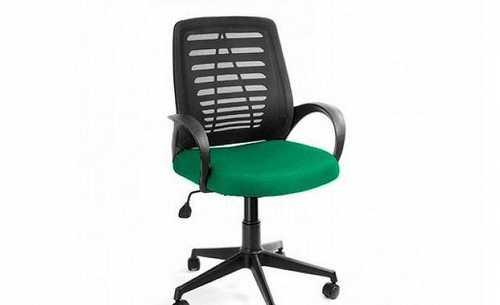 Кресло с сетчатой спинкой Ирис зеленый