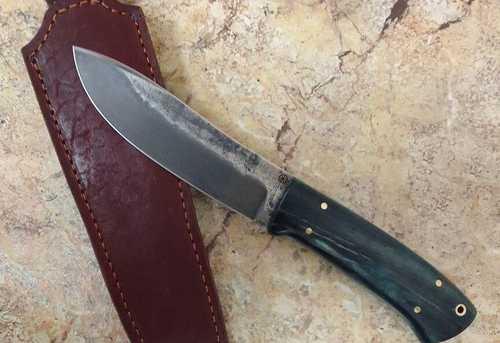 Нож кованый "Канадец-3цм" фултанг х12мф стаб.карел