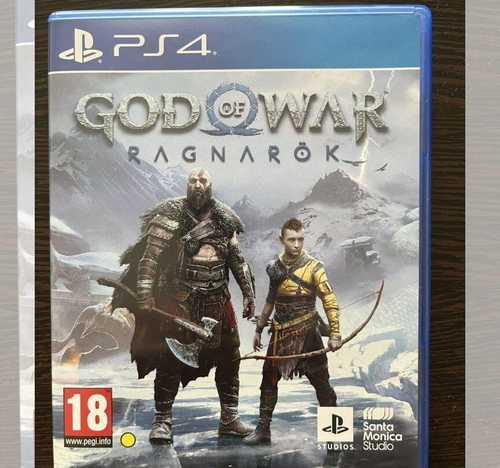 God of war ragnarok ps4 русская озвучка диск