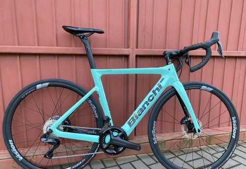 Новый Bianchi E-Aria Disc Ultegra 12s Di2 (2023)