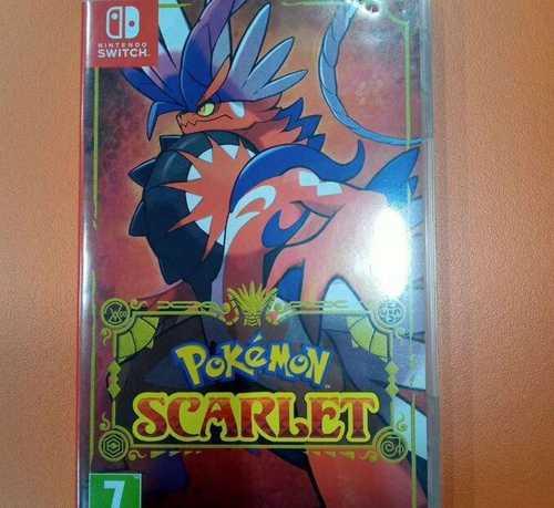 Картридж Pokémon Scarlet для Nintendo Switch